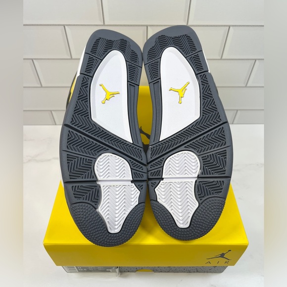 Jordan | Shoes | New Nike Retro Air Jordan Lightning Yellow 4s 4 Mens ...
